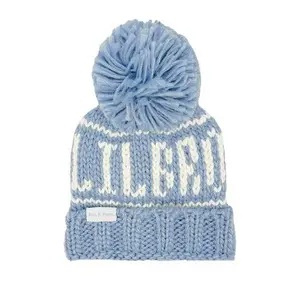 BITS & BOWS Bobble Hat - Blue