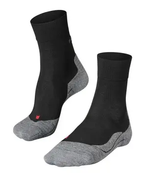 Falke RU4 Endurance Wool Running Crew Socks Black-mix