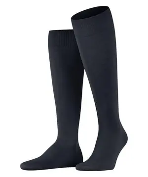Falke Climawool Knee-high Socks - Dark Navy