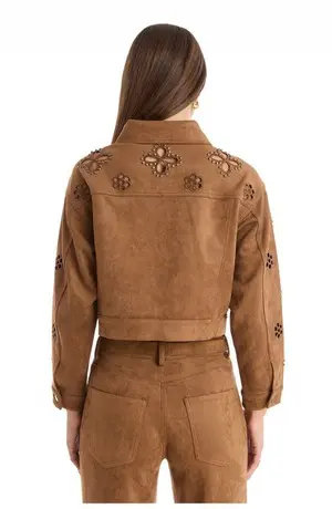 THE NOLI SHOP Kaia Suede Jacket