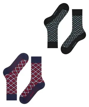 Falke Smart Check 2-pack Dress Socks
