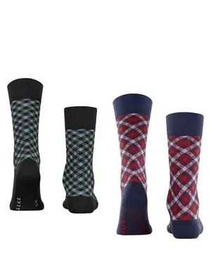 Falke Smart Check 2-pack Dress Socks