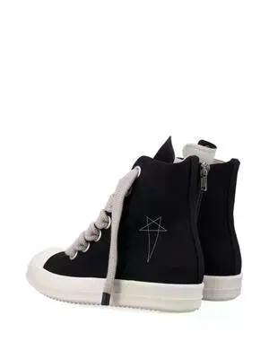 Rick Owens Lace-up Zip Sneakers