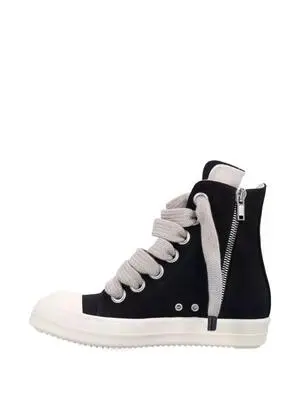 Rick Owens Lace-up Zip Sneakers