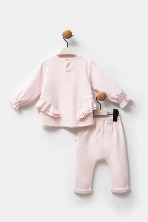 MOI NOI Swan Ruffle Outfit Set