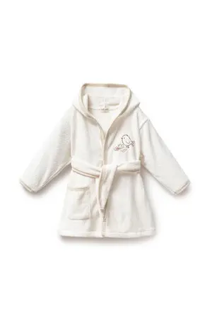 MOI NOI Autumn Bird Robe - Beige