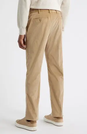 Zanella Parker Corduroy Trousers - Sand