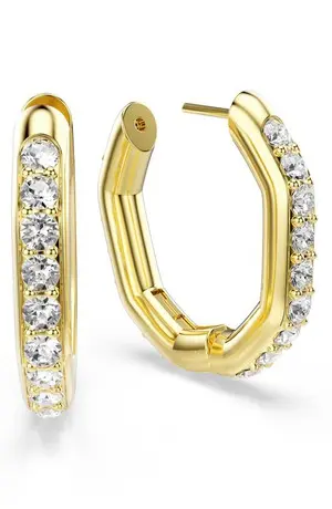 SWAROVSKI Dextera Crystal Hoop Earrings
