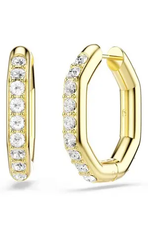 SWAROVSKI Dextera Crystal Hoop Earrings