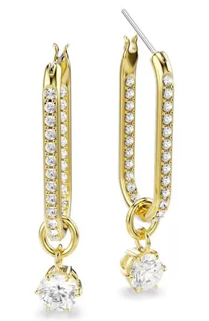 SWAROVSKI Constella Crystal Hoop Earrings