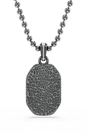 SWAROVSKI Dextera Crystal Pendant Necklace - Black