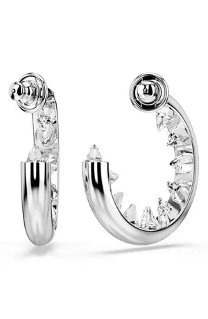 SWAROVSKI Sublima Crystal Hoop Earrings