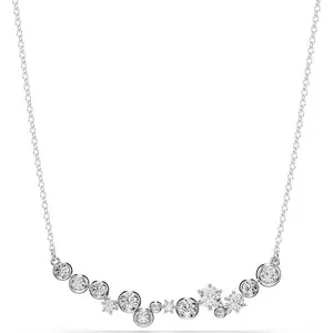 SWAROVSKI Constella Crystal Frontal Necklace - Rhodium/crystal