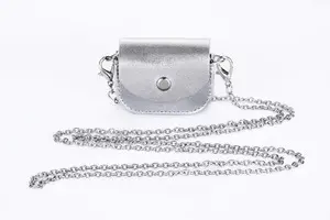 POSH TECH Leather Airpods Pro Case With Chain Strap