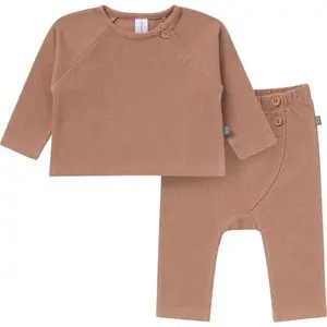 MODERN MOMENTS™ BY GERBER Raglan Top And Pant Set - Brown