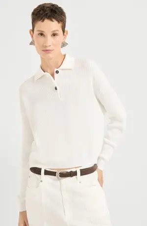 Brunello Cucinelli Polo-style Sweater - Panama