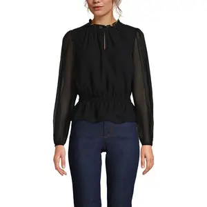 Lands' End Peplum Blouses