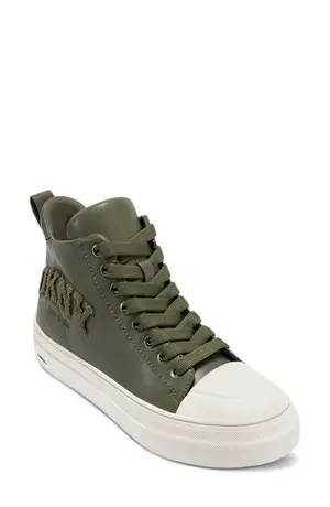 Dkny Mid Top Sneakers - Green