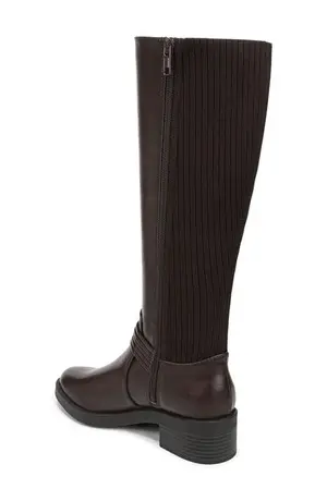 LIFESTRIDE Knee High Boots - Dark Brown