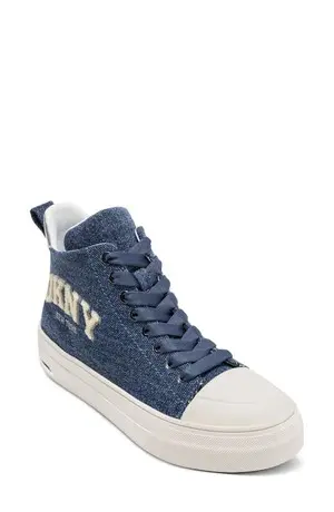 Dkny Yaser Mid Sneakers - Dark Blue