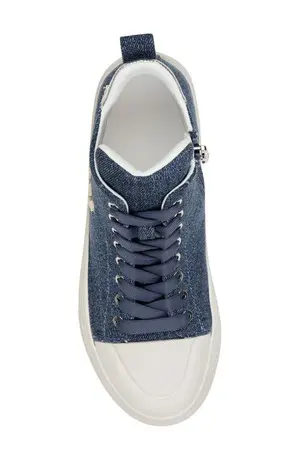 Dkny Yaser Mid Sneakers - Dark Blue