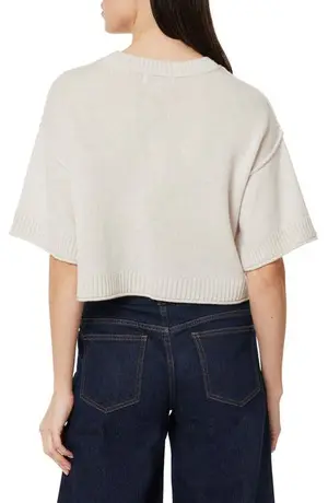 Habitual Crewneck Cropped Sweater
