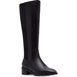 Blondo Sandy Waterproof Knee High Boots - Black Leather