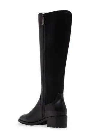 Blondo Sandy Waterproof Knee High Boots - Black Leather