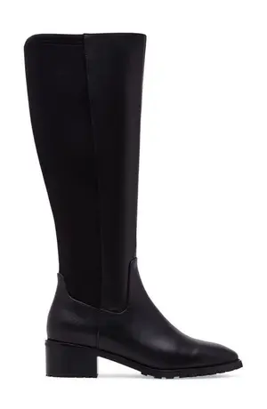 Blondo Sandy Waterproof Knee High Boots - Black Leather