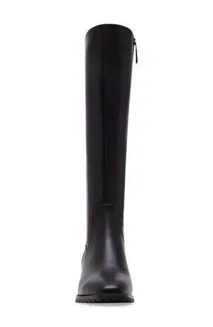 Blondo Sandy Waterproof Knee High Boots - Black Leather
