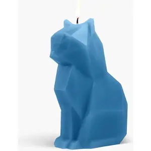 54CELSIUS Pyropet Kisa Cat Candle - Blue