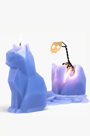 54CELSIUS Pyropet Kisa Cat Candle - Lavender
