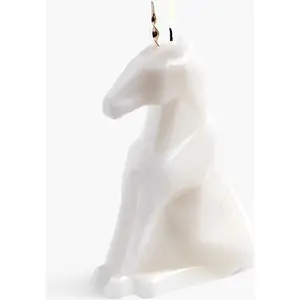 54CELSIUS Pyropet Einar Unicorn Candle - White (scented)