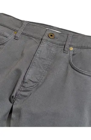 Billy Reid Cochran Stretch Cotton Five-pocket Pants - Asphalt