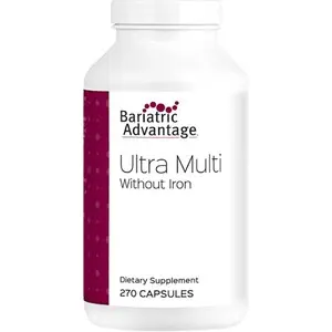 BARIATRIC ADVANTAGE Ultra Multi Formula Without Iron 270 Capsules - One-color