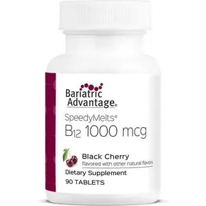 BARIATRIC ADVANTAGE B12 Speedy Melts Black Cherry 90 Tablets - One-color