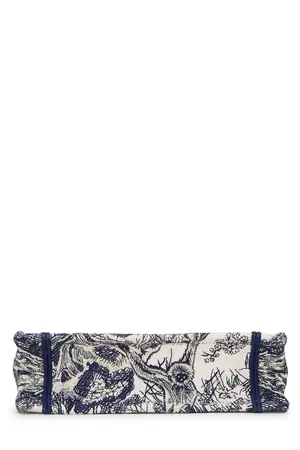 Dior Embroidered Toile De Jouy Book Tote - Navy