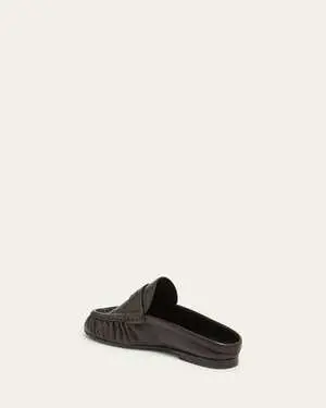 Saint Laurent Le Loafer Leather Mules