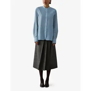 Soeur Oversized Cotton-poplin Shirt