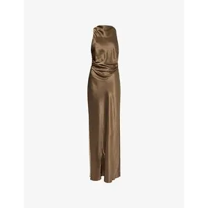 Plain Satin Midi Dresses
