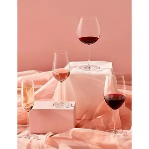 NUDE Vintage Crystal Bordeaux Glasses Set Of Two