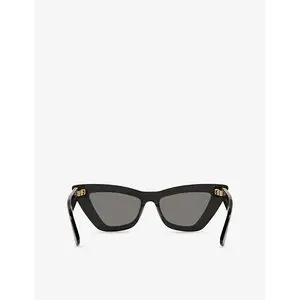 Bottega Veneta Cat-eye Sunglasses - Black