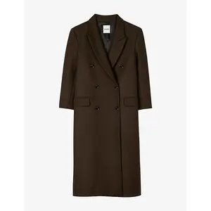 Sandro Double Breasted Coats For Women