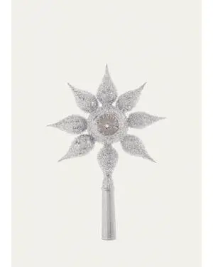 Bergdorf Goodman Star Christmas Tree Topper - Silver