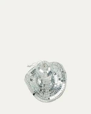 CODY FOSTER & CO Disco Cowboy Hat Christmas Ornat