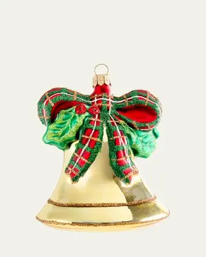 Bergdorf Goodman Christmas Bell Ornament - Multi