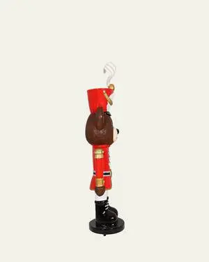 UNIVERSAL STATUES 4' Teddy Bear Nutcracker Statue
