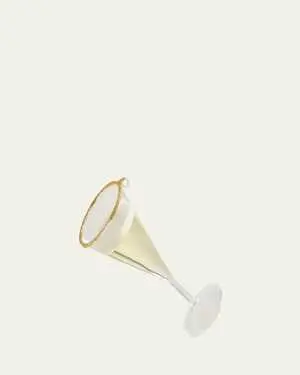 CODY FOSTER & CO Champagne Flute Ornat