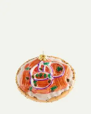 CODY FOSTER & CO Bagel With Lox Ornat