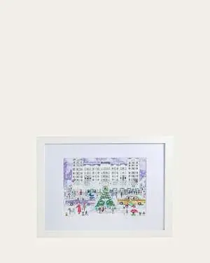 MICHAEL STORRINGS Bergdorf Holiday Store" Framed Print
